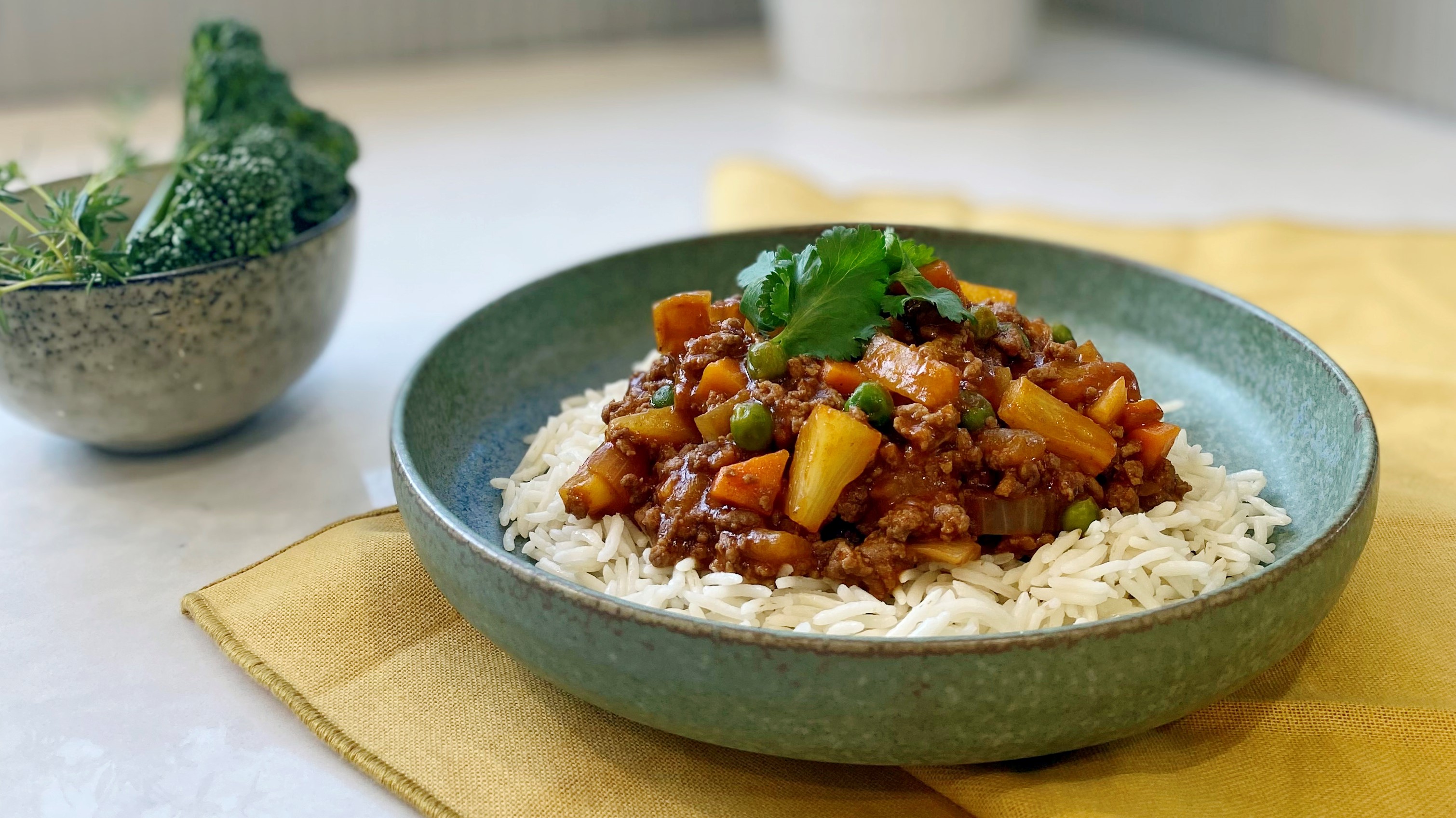Easy five-ingredient savoury mince and rice - Health & Nutrition ...